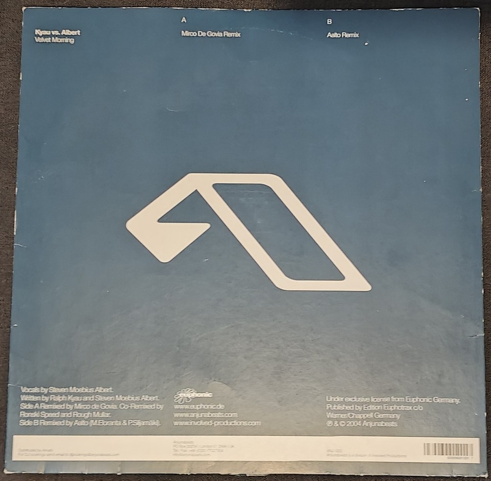 Jono Grant vs Mike Koglin – CKyau vs. Aircuits 12" Vinyl Anjunabeats ...