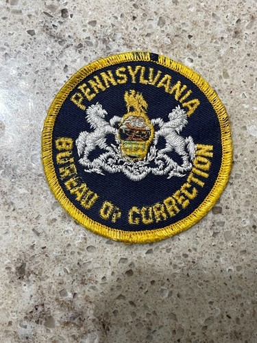 Pennsylvania Bureau Of Correction Prison Guard Patch / Antique | eBay