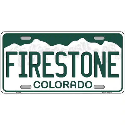 Firestone Colorado Metal Sign | eBay