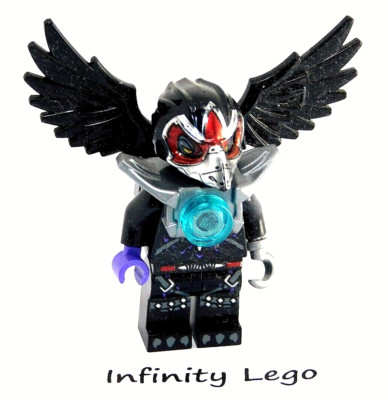 LEGO Razar with Silver Armor Minifig Legend of Chima Lion CHI Temple ...