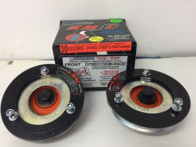 KMAC Adjustable Strut Mount Bearing Plates Commodore VB VC VH VK VL VN ...