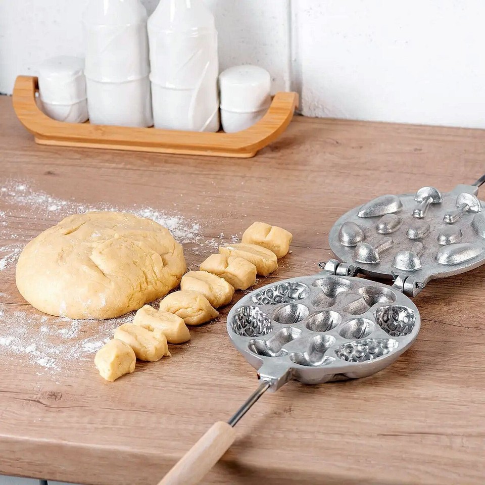 Assorti Sweet Pastry Maker Cookie Mold Pastry Oreshnitsa 11 wells | eBay
