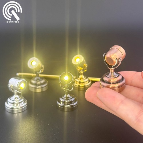 Dollhouse Touchless operation 1:12 scale spot light Stage lamp LED ...