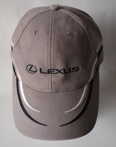 Lexus cap - grey white black stripes | eBay Australia