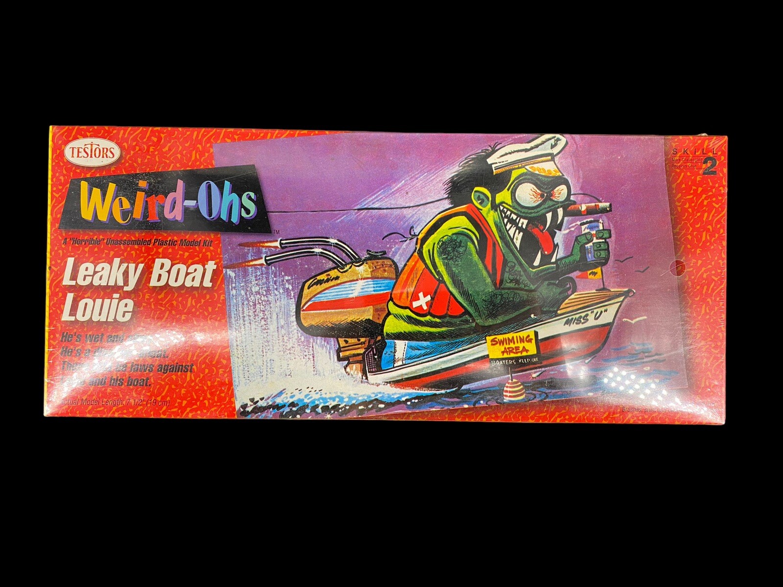 Vintage 1993 Leaky Boat Louie Model Kit #734 NIB SEALED | eBay
