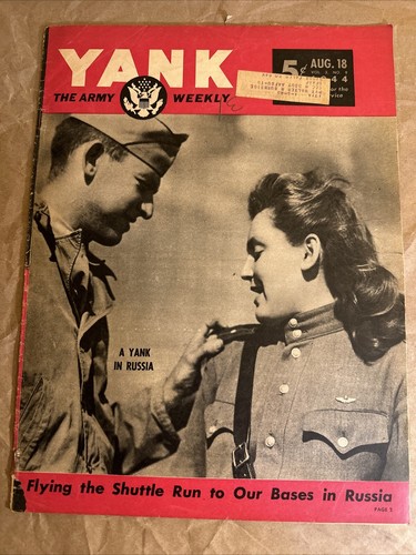 YANK The Army Weekly Magazine, August 18, 1944 Issue | eBay