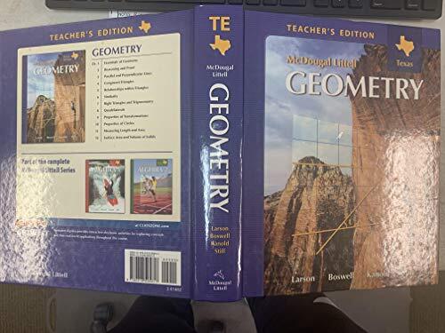 McDougal Littell Geometry Teacher Edition, Texas Edition | eBay