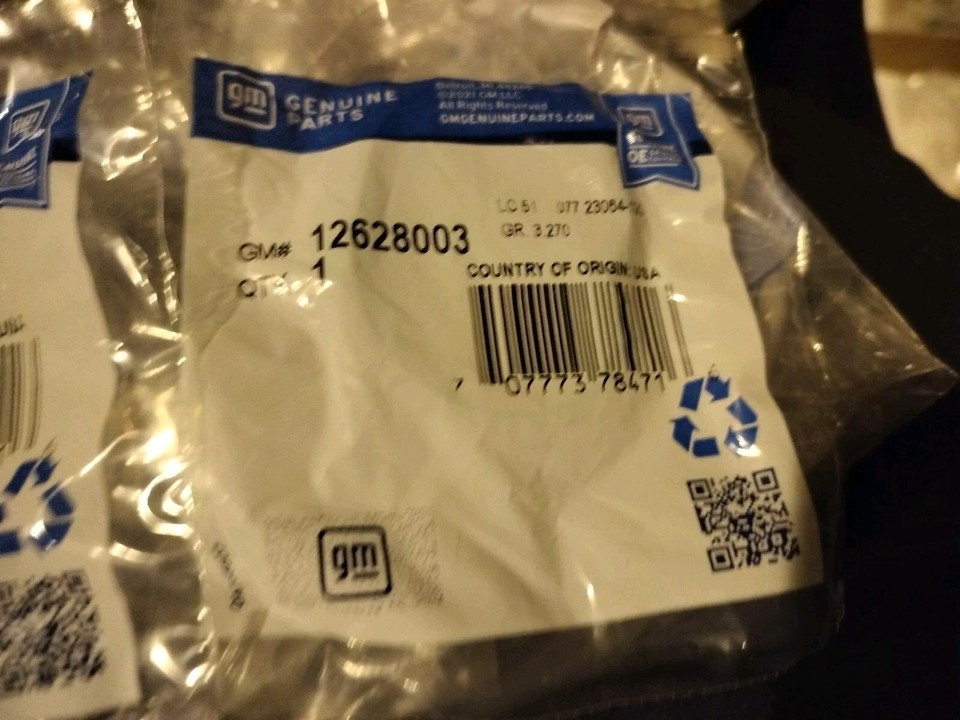 12628003 OEM GM Genuine Intake Manifold Gasket FREE | eBay