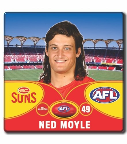 2023 AFL Gold Coast Suns Football Club - MOYLE, Ned | eBay