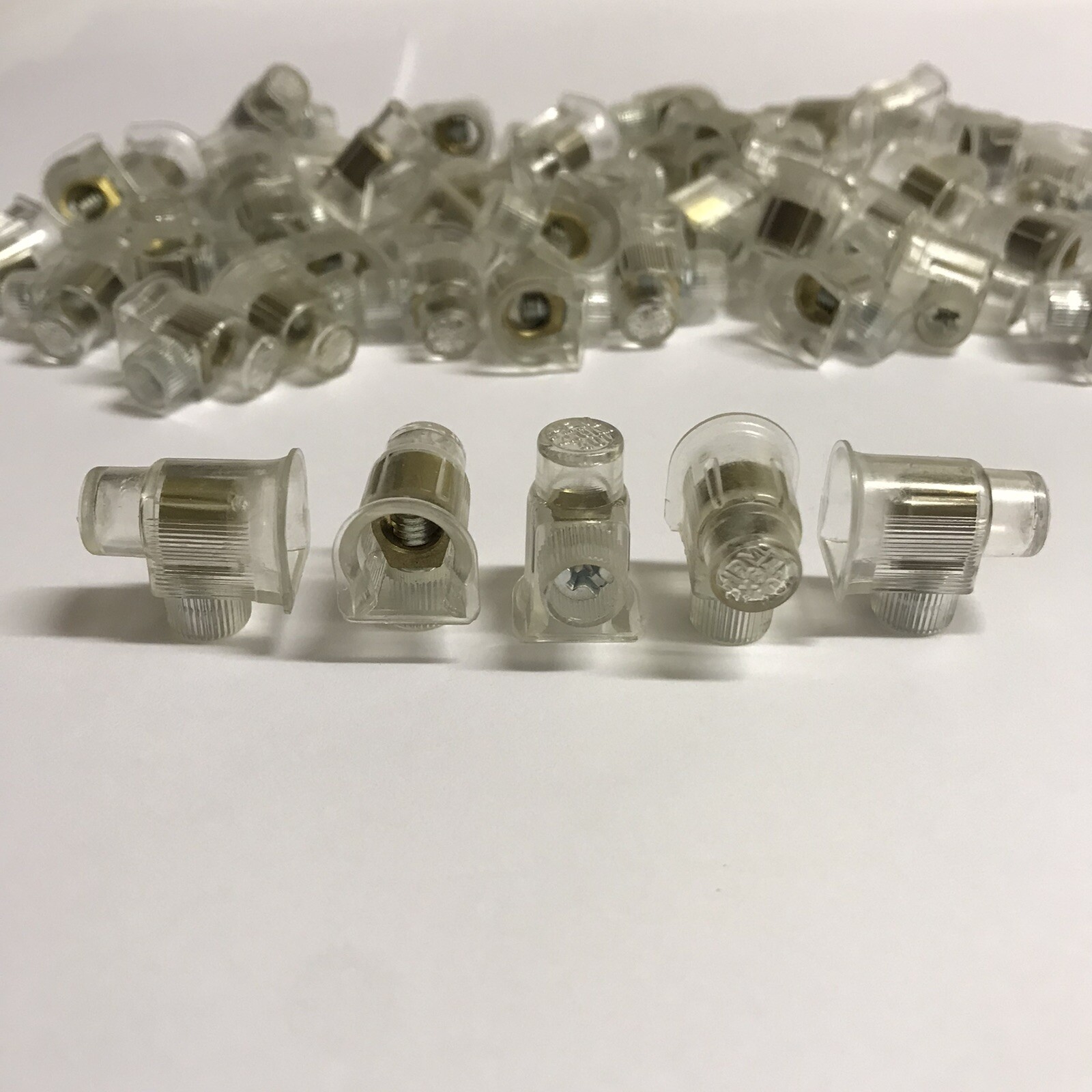 HPM 10 Piece Pack Of Heavy Duty 40 Amp Single Screw BP Connectors 2 x ...