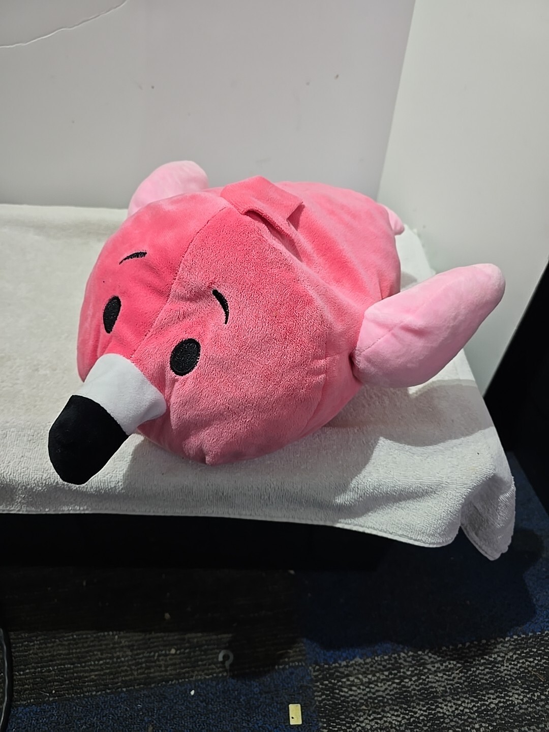 Bun Bun Pink Flam Flam Flamingo Bird Plush Stuffed Animal 2014 14" (A-7 ...