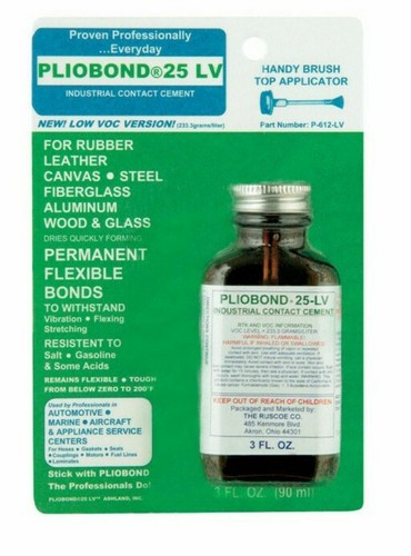 Pliobond Low VOC Adhesive Leather Metal Fiberglass Wood and Glass ...