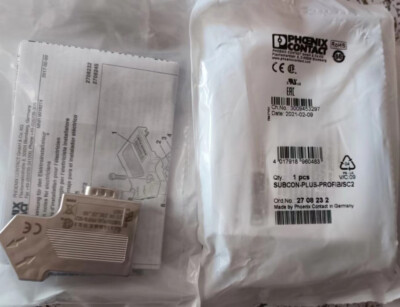 1pcs Phoenix Contact SUBCON-PLUS-PROFIB/SC2 D-SUB bus connector 2708232 ...