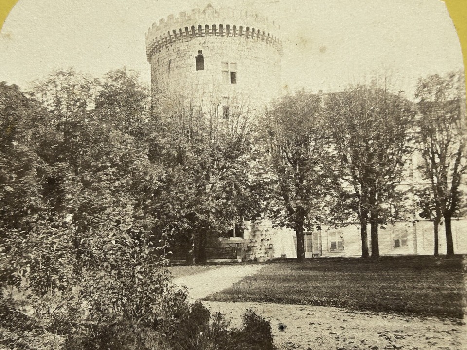 France Chambéry Tour c1870 Photo J L Perrot Aix & Savoy Stereo Vintage ...