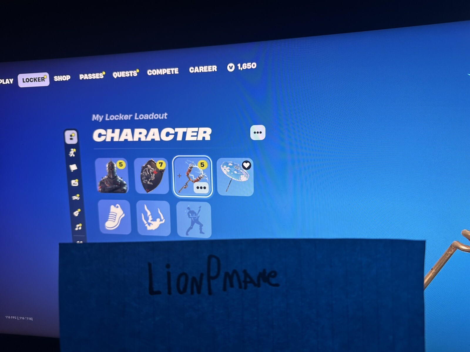 Og black knight 90 skins+reaper+1,650 vbucks. Original email access. DM ...