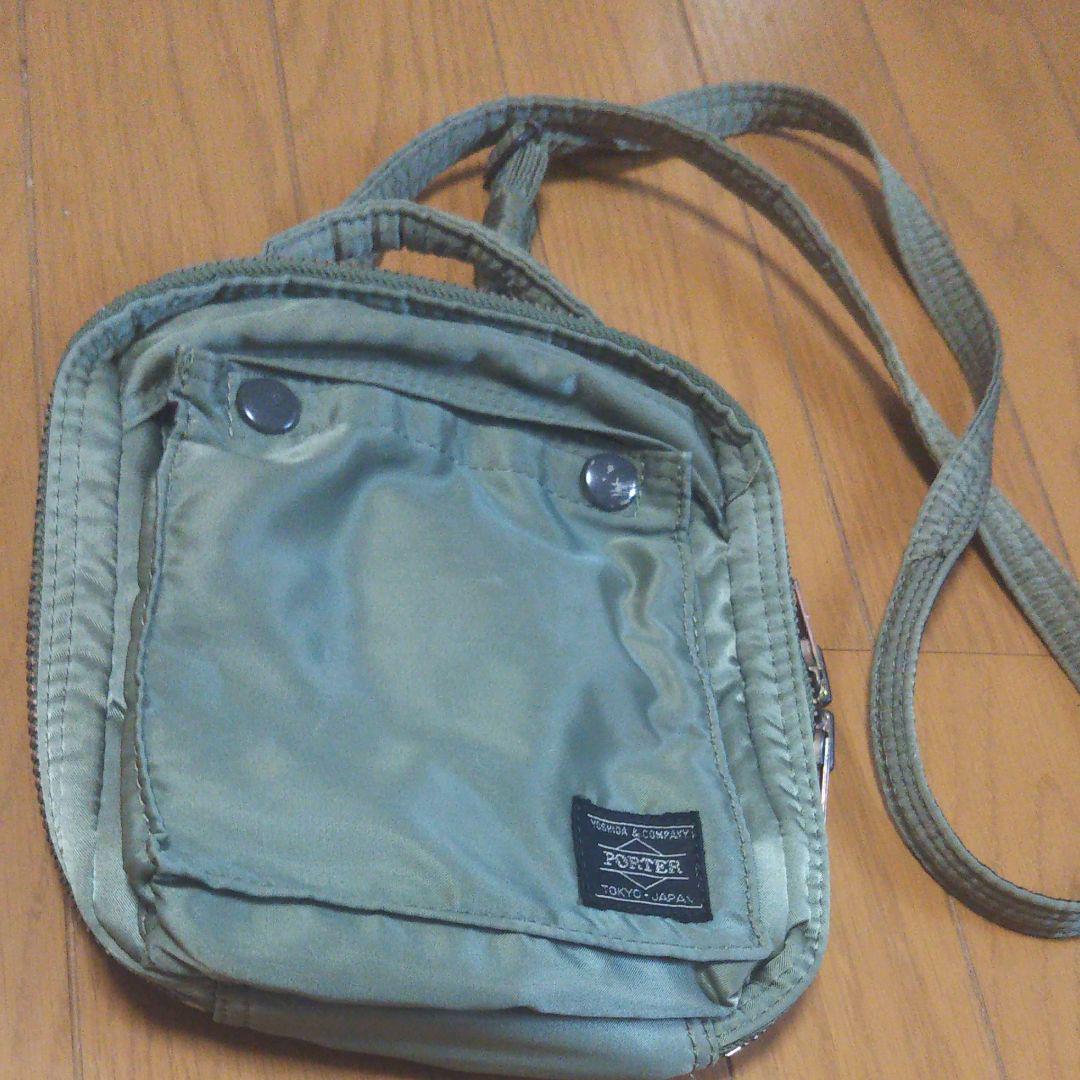 Porter Tanker 3-Way Mini Shoulder Bag Sage Green Nylo… - Gem