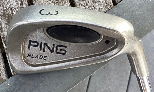 RH Ping i3 Blade Single 3 Iron / Black Dot/ Karsten DGS Stiff Steel ...