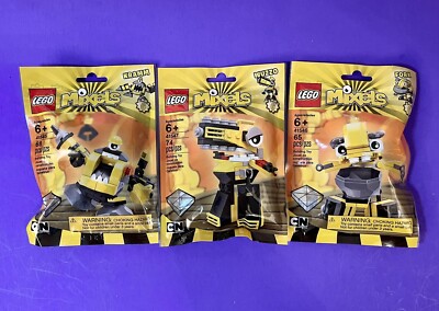 LEGO Mixels Series 6 Complete Set Weldos 41545 Kramm 41546 Forx 41547 ...