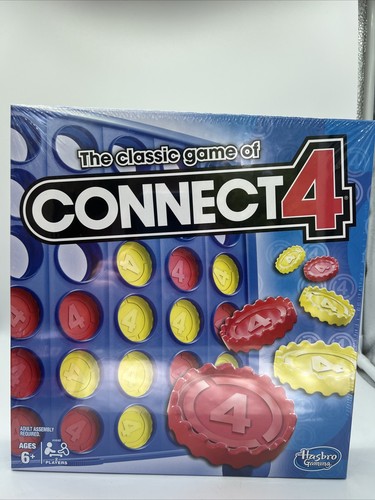 The Classic Game of Connect 4 Hasbro Gaming SEALED Family Kid Holiday ...
