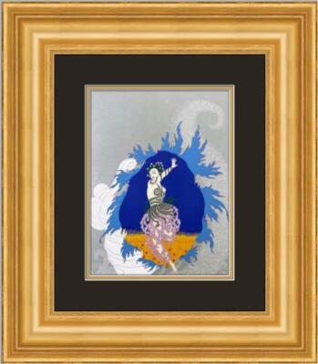 Erte - The Coming of Spring Custom Gallery Framed Print FREE SHIPPING ...