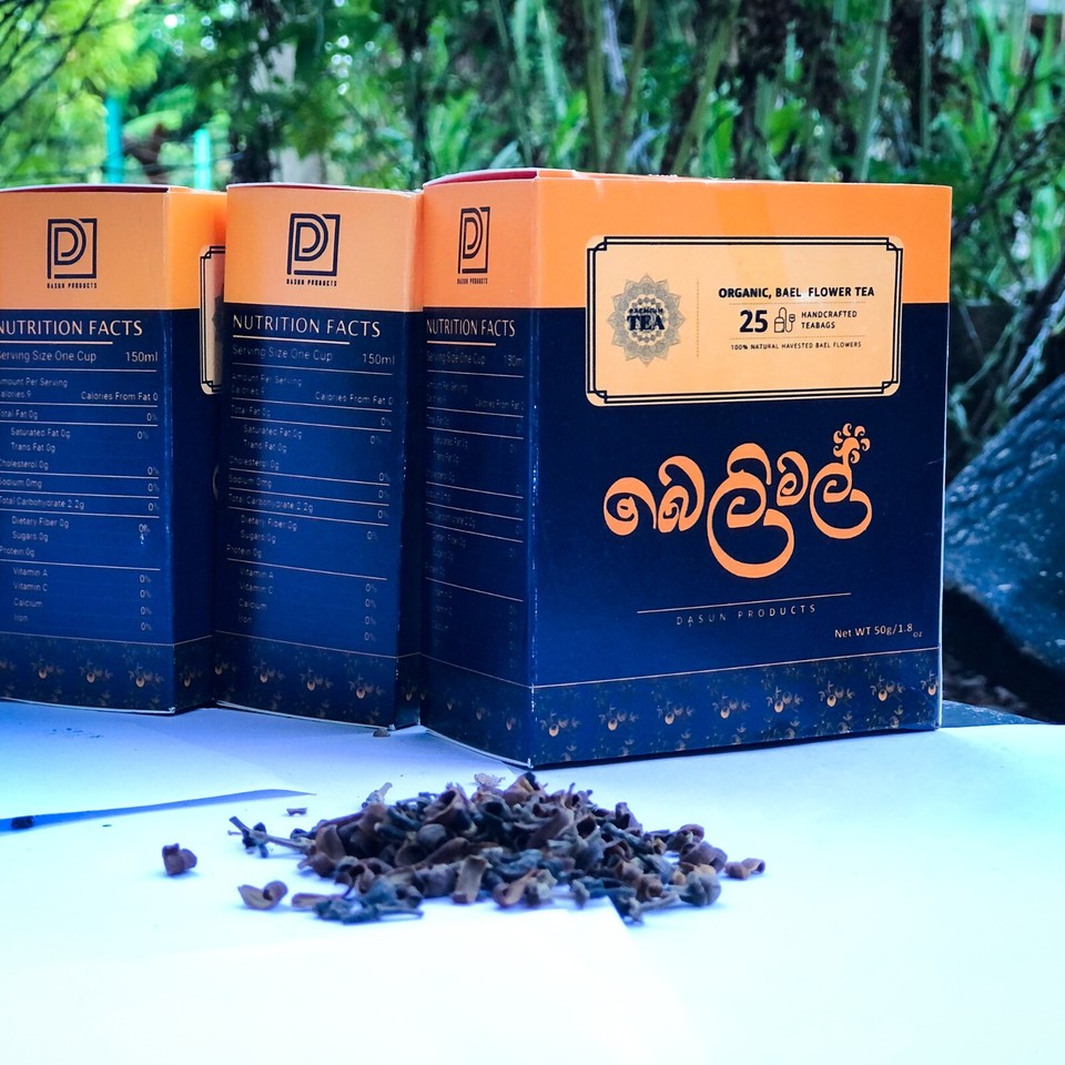 Sri Lankan Caffeine Free Traditional Herbal Bael Flower Tea For Healthy ...