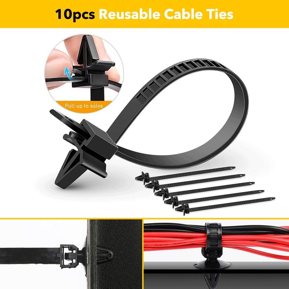 645Pcs Car Retainer Clips Auto Plastic Fasteners Push Kit Trim Pin ...