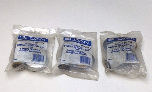 Sloan H-533-AS Sweat Solder Kit 1" Supply Closet or Urinal 3308780 ...