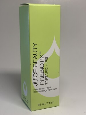 Juice Beauty PREBIOTIX Instant Flash Facial Tartaric + Iris 60 mL / 2 ...