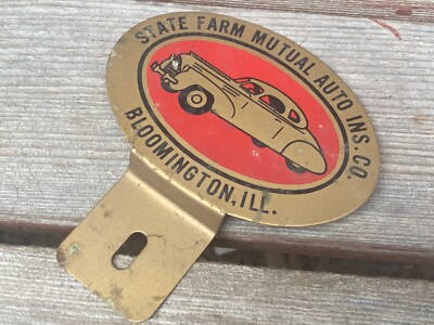 VTG State Farm Mutual Auto Insurance Co Advertising License Plate ...