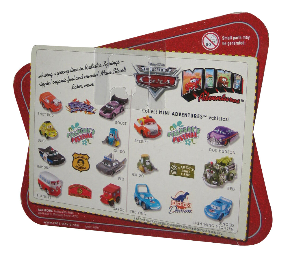 Disney Cars Mini Adventures Sheriff & Doc Hudson Die Cast Toy Car Set ...