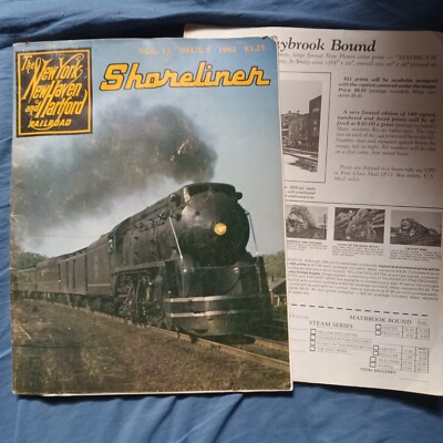 NYNH&H Shoreliner Vol 13 Issue 2 1982 N&W Centennial Rockville ...