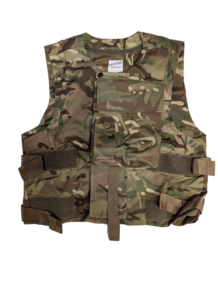 NEW! Body Armour Cover Flak Jacket Vest British Army Military MTP ECBA ...