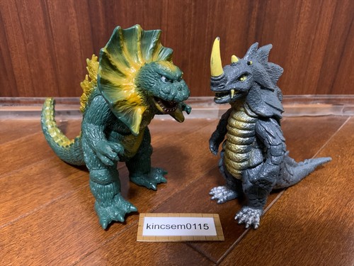 Buy Jirass 1995 Figure w/ Seagorath 1992 Ultraman Monster Kaiju Bandai ...