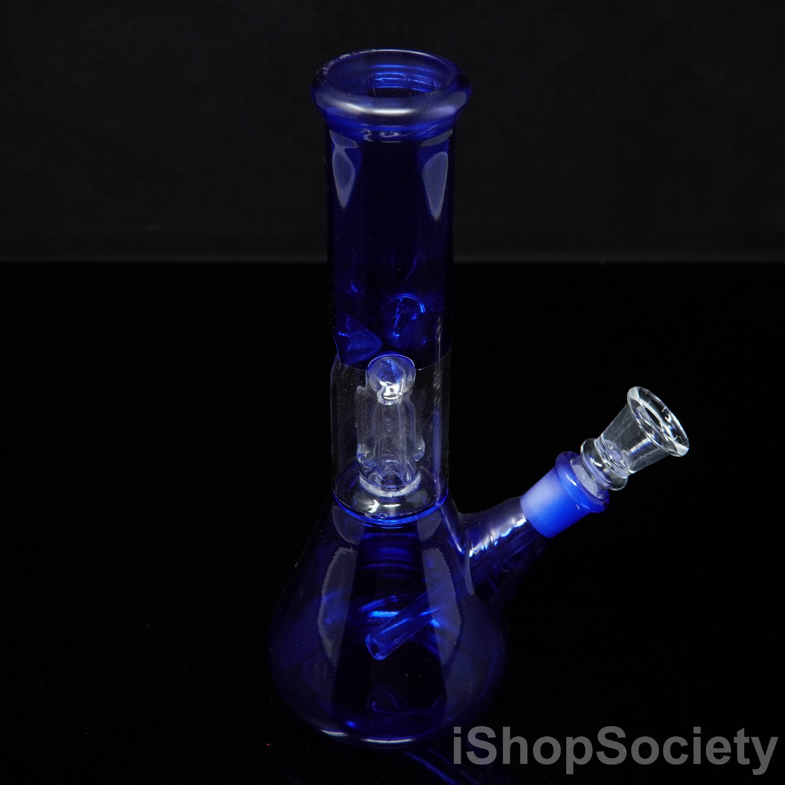 8” Blue Hookah Water Pipe Tobacco Smoking Beaker Pipe w/ Ice Catcher | eBay