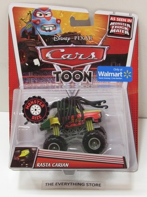 DISNEY PIXAR CARS TOON RASTA CARIAN MONSTER TRUCK MATER SERIES FREE ...