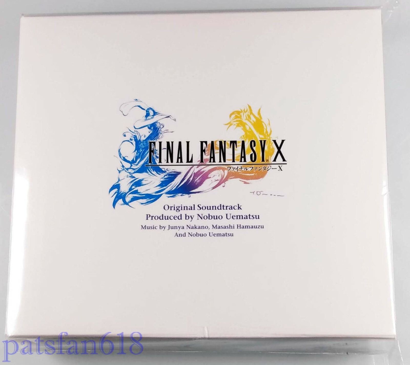 Final Fantasy X ORIGINAL SOUNDTRACK New 4-disc CD FFX 10 JP IMPORT ...