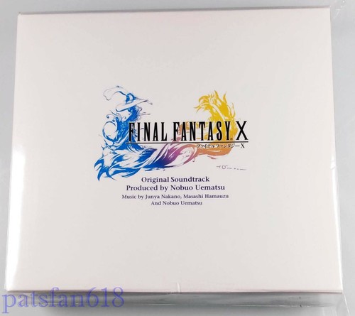 Final Fantasy X ORIGINAL SOUNDTRACK New 4-disc CD FFX 10 JP IMPORT ...