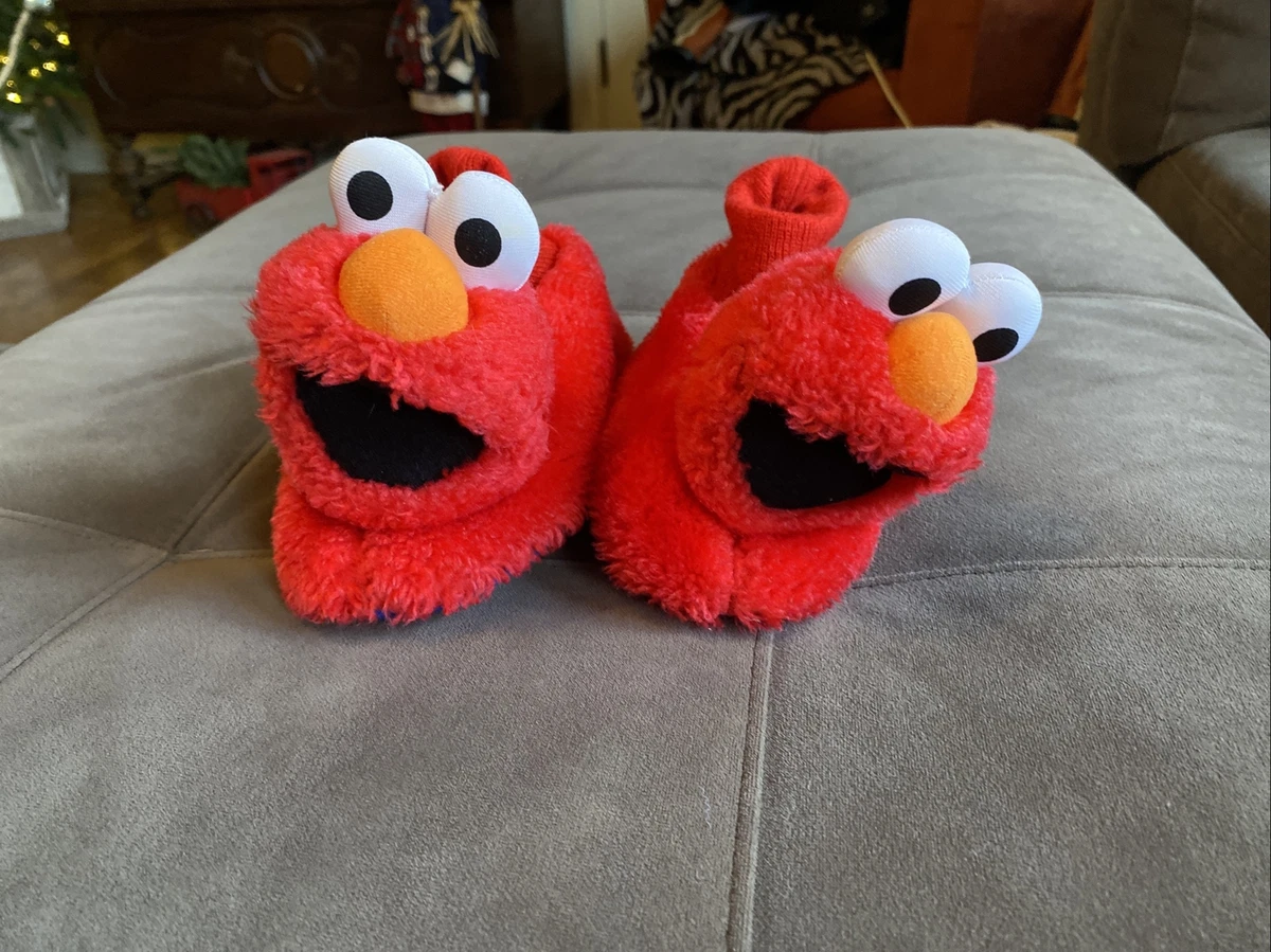 Elmo Cartoon Character Slippers