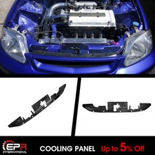 Radiator Cooling Slam Panel Cover Trim for Honda Civic Fd2 Carbon Fiber ...