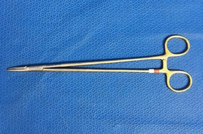 V. Mueller CH2426-001 Curved Crile Wood Needle Holders. 30 Day Warranty. | eBay