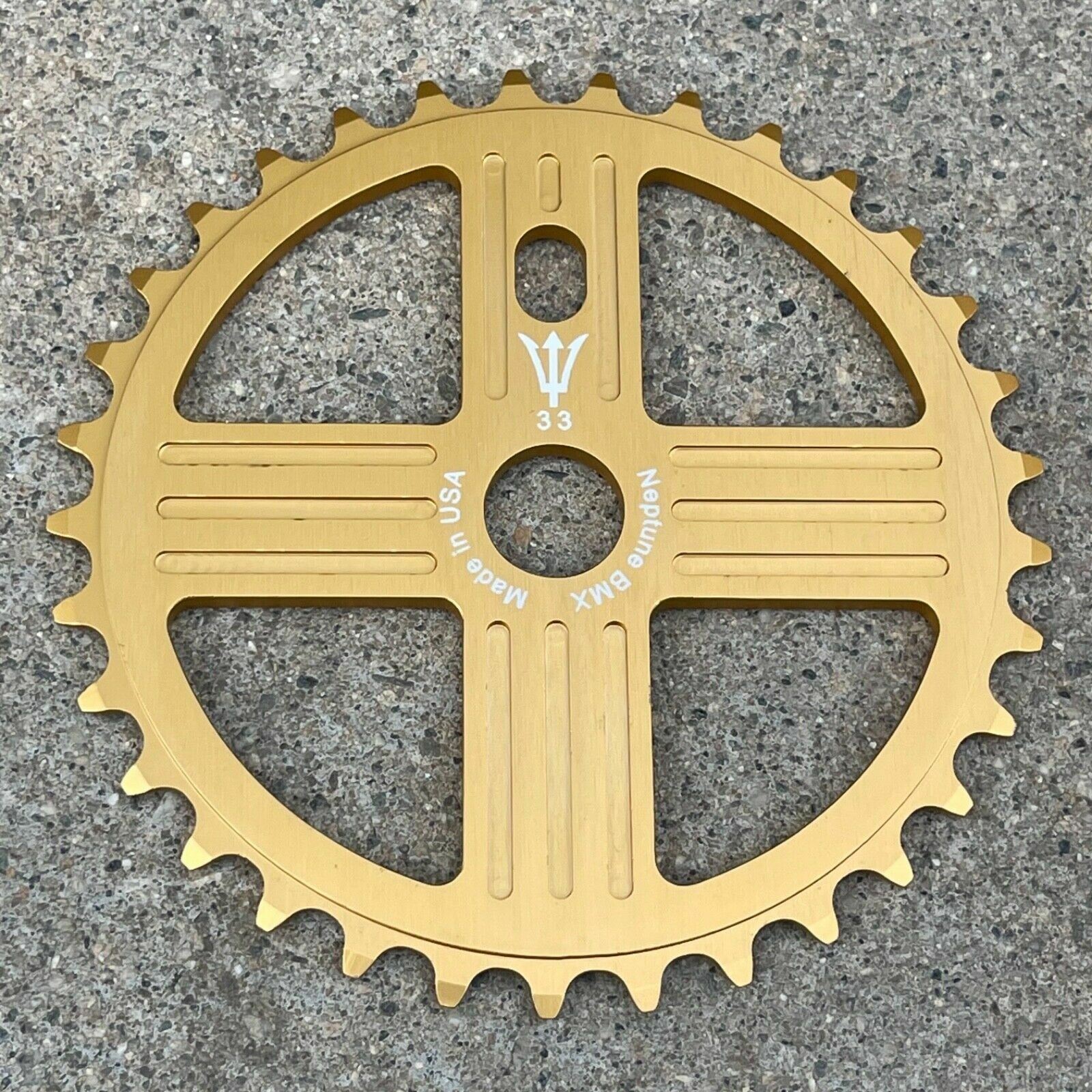 Neptune Helm Alloy Sprocket Chainwheel USA Made BMX Bike Sprockets Se ...