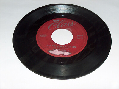 45 RPM Eugene Church Pretty Girls Everywhere Rest Of My Life Class ...
