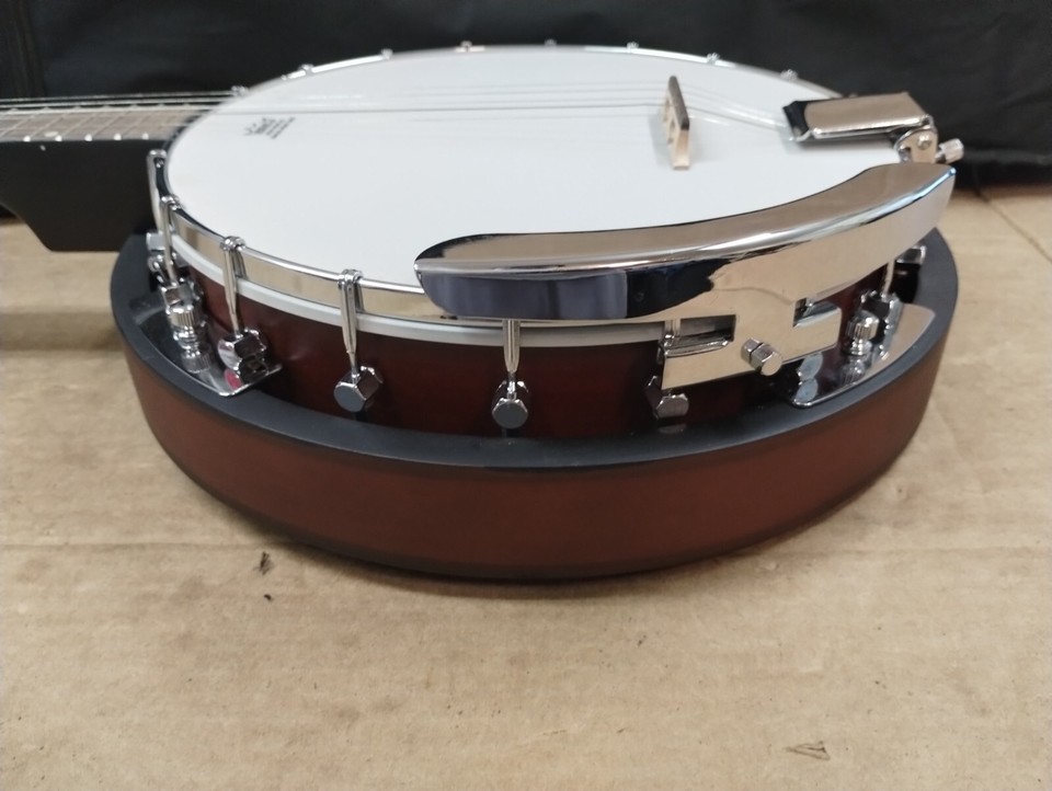 TRINITY RIVER GUITAR 5 STRING BANJO WITH EXTRAS | eBay