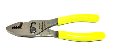 New Snap-on™ 7" Yellow Hi-Viz Vinyl Grip Combination Slip Joint Pliers ...