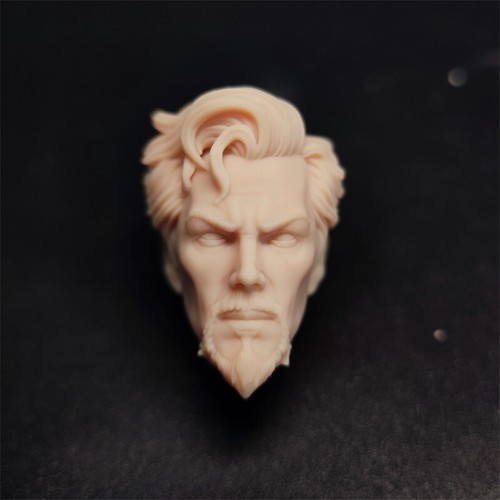 1/10 Scale Comic Version Doctor Strange Head Sculpt Unpainted Fit 7 ...