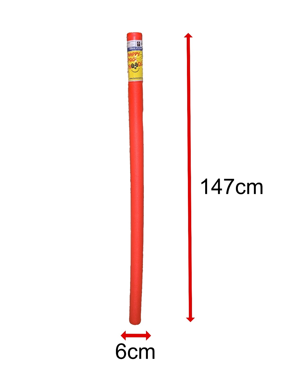 2 x Red Fun Swimming Pool Noodle Float Aid Woggle Logs Noodles Water ...