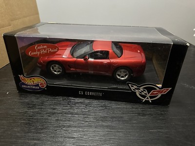 Hot Wheels C5 Chevrolet Corvette Candy Red 1:18 Diecast | eBay