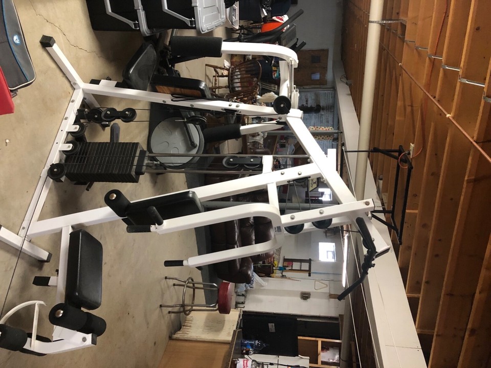parabody 350 serious steel exercise machine | eBay
