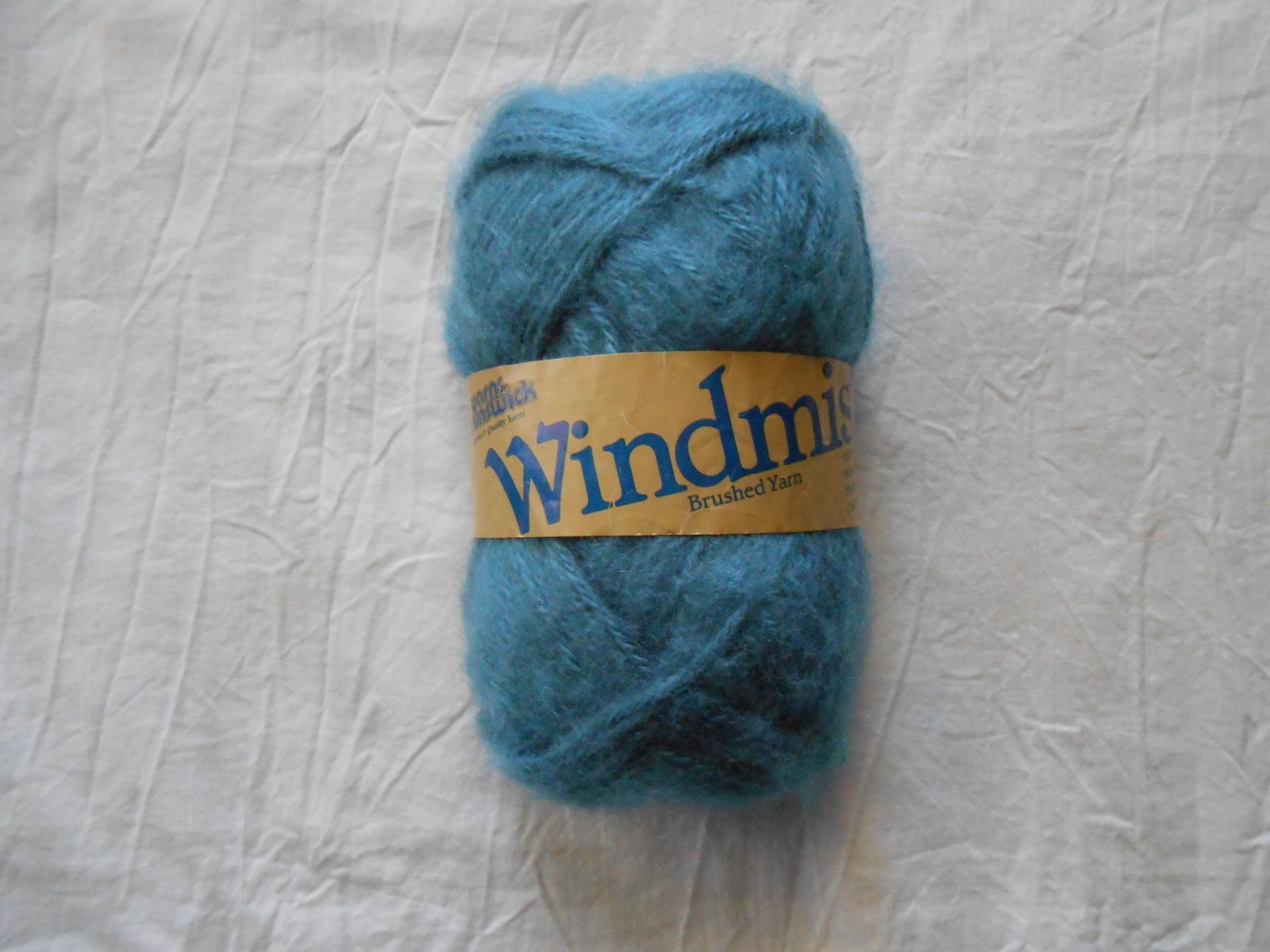 New Windmist Yarns Brunswick Ocean Blue 1 Skien Brushed Acrylic Yarn ...