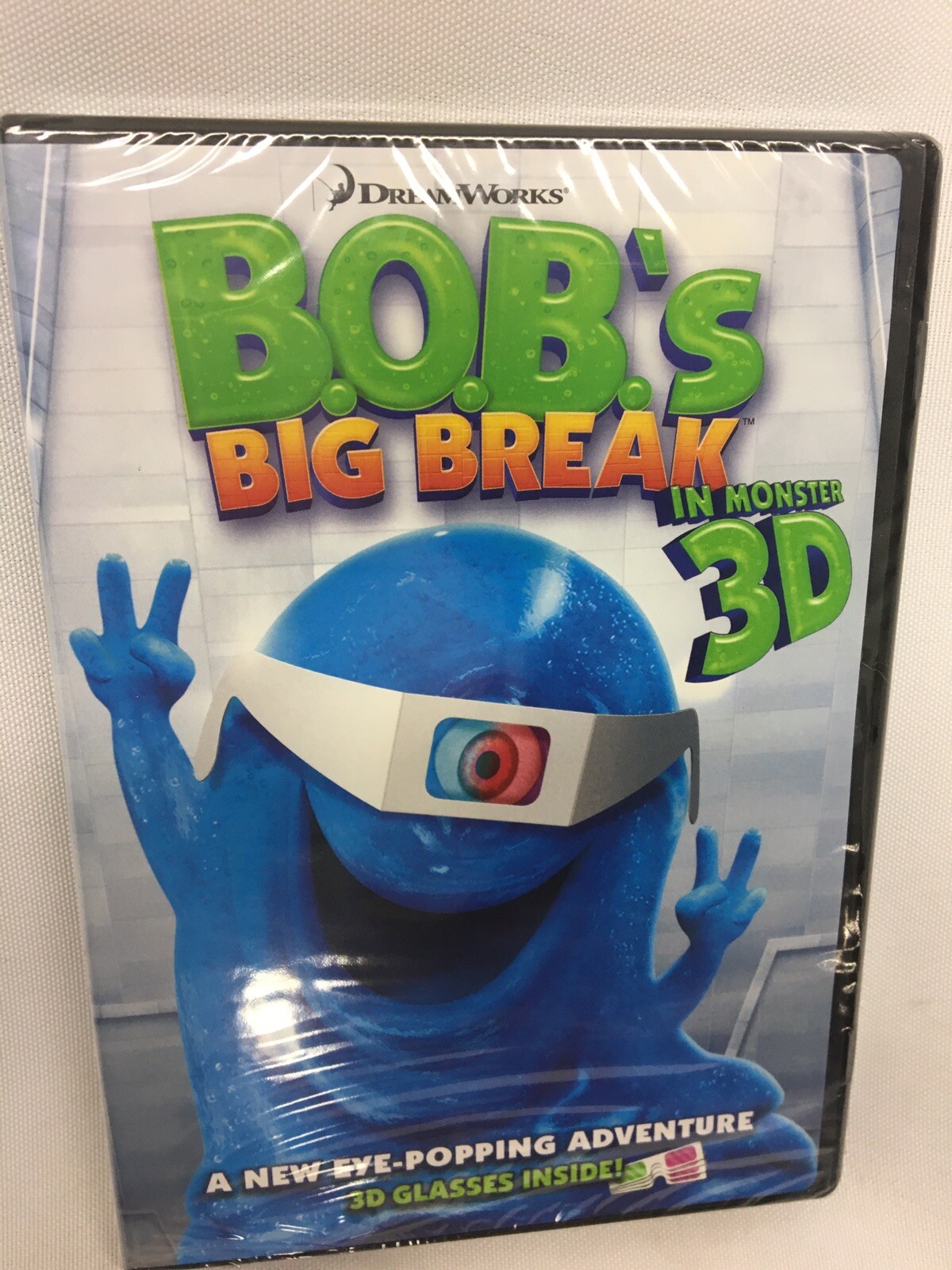 B.O.B.s Big Break (DVD, 2011) Brand New Factory Sealed Includes 3D ...